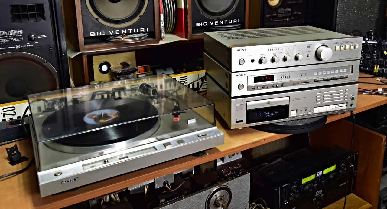 SONY PS-X35, SONY TA-F40, SONY ST-J60, SONY CDP-597 (No.175880, 175881 ...